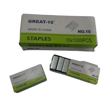 Jual Refill Staples no.10 isi 1000pcs Necis Stapler Hekter Jepretan no ...