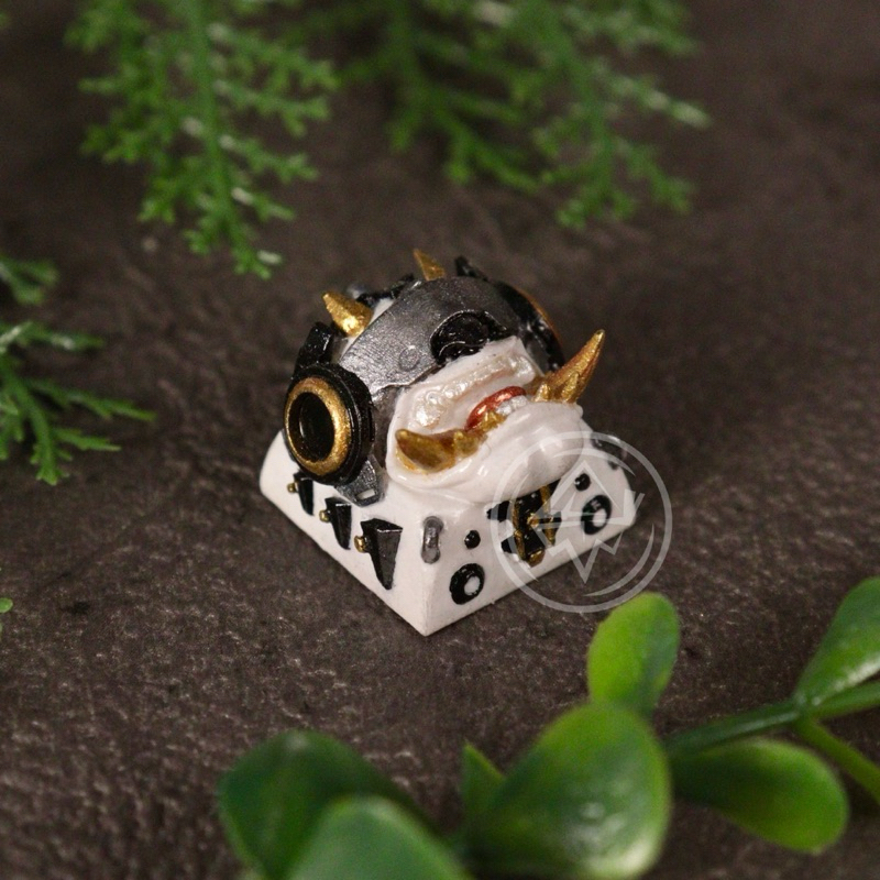 Jual Ogre cyberpunk artisan keycaps mecha futuristic style keycap ...