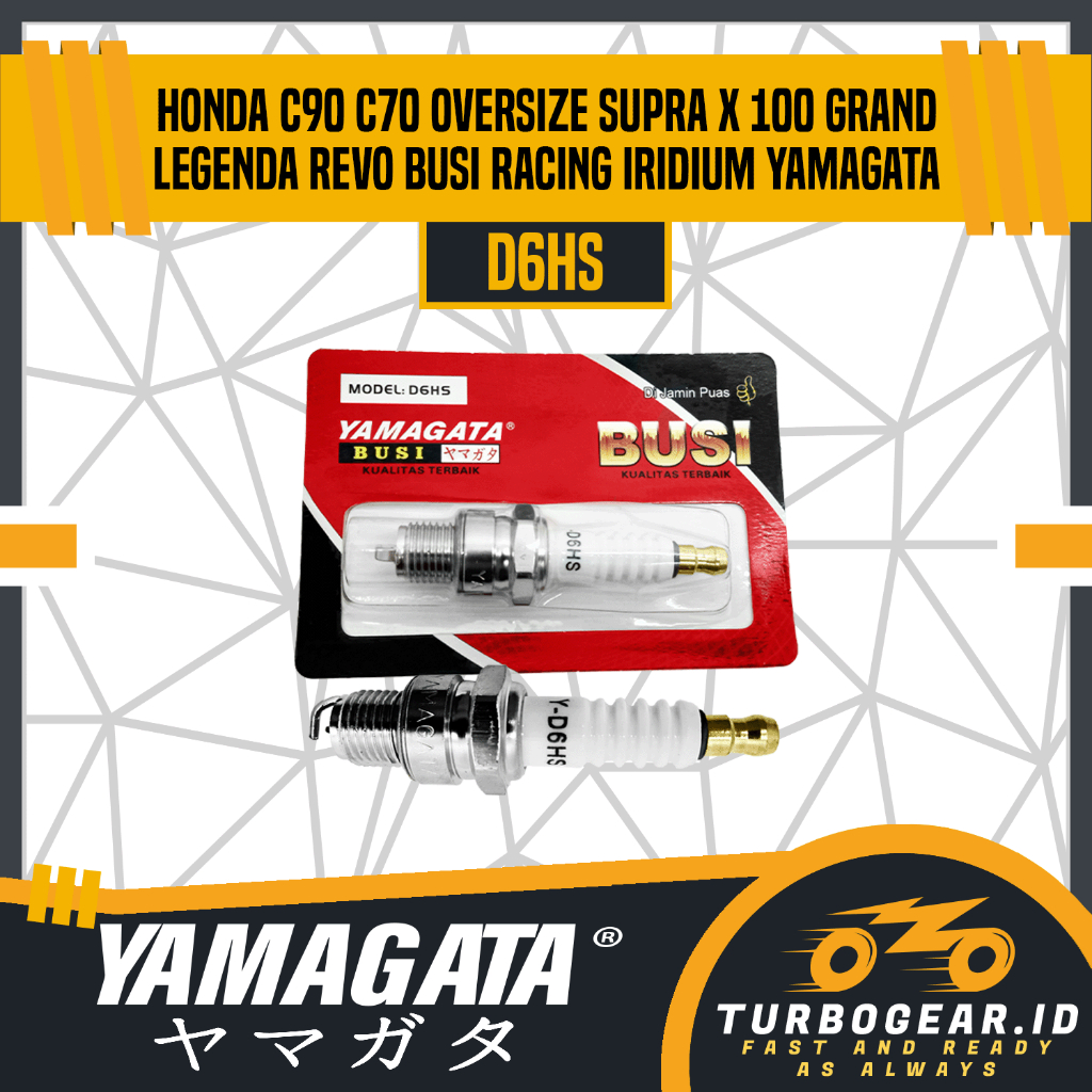 Jual Busi Yamagata Racing Iridium Power Honda C 90 70 Oversize Grand ...