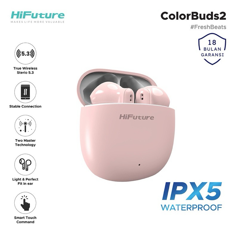 Jual HiFuture Colorbuds2 True Wireless Bluetooth Earphone TWS Mini ...