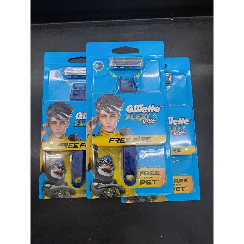Jual BARU&MURAH BANGET Gillette flexi vibe - 1 gagang pisau cukur+1 ...