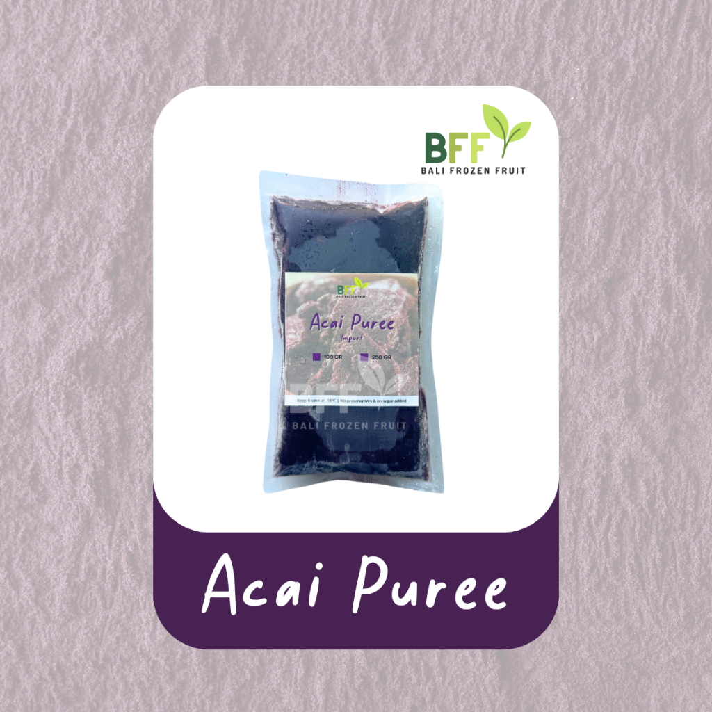 Jual Acai Puree Frozen Bali Frozen Fruit | Shopee Indonesia