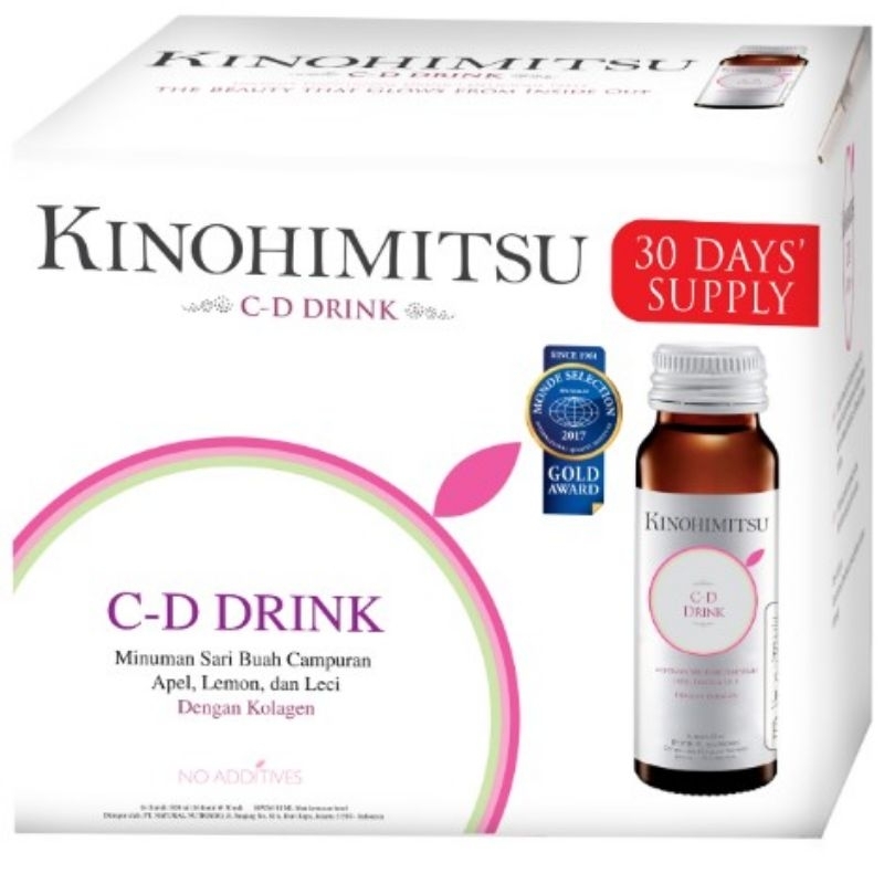 Jual KinohimitsuKinohimitsu Collagen Diamond Drink 16 Botol | Shopee ...