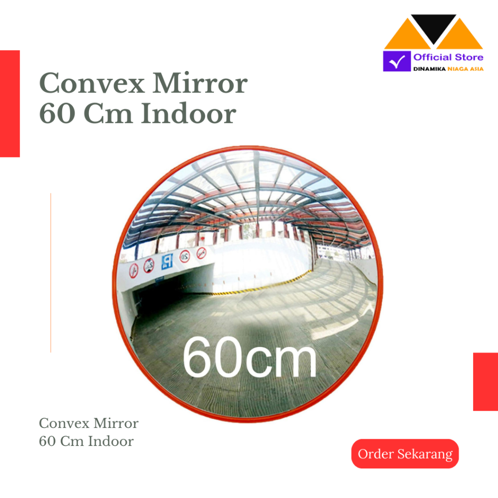 Jual Convex Mirror 60 cm Cermin Simpang Jalan Indoor | Shopee Indonesia