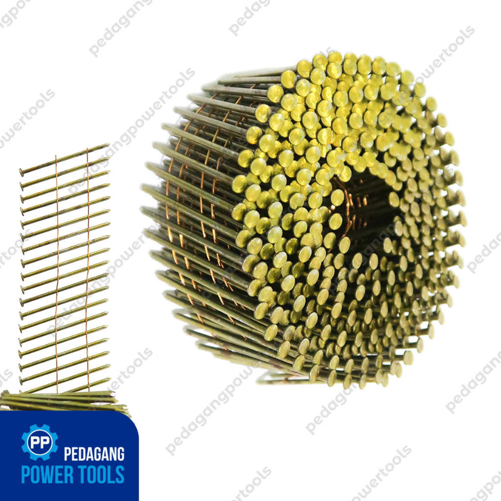 Jual MOLLAR RS2150 Isi Paku Tembak Palet Kayu 50mm Refill Coil Nailer ...