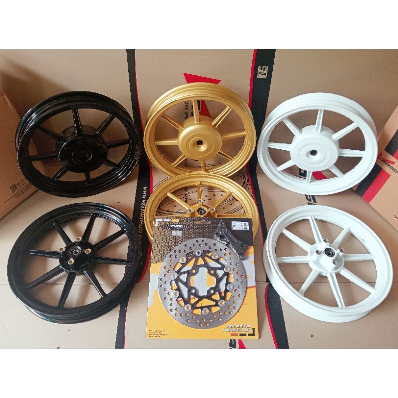 Jual VELG/PELAK RACING V ROSSI COMET PALANG 8 BEAT KARBU BEAT FI SCOOPY ...