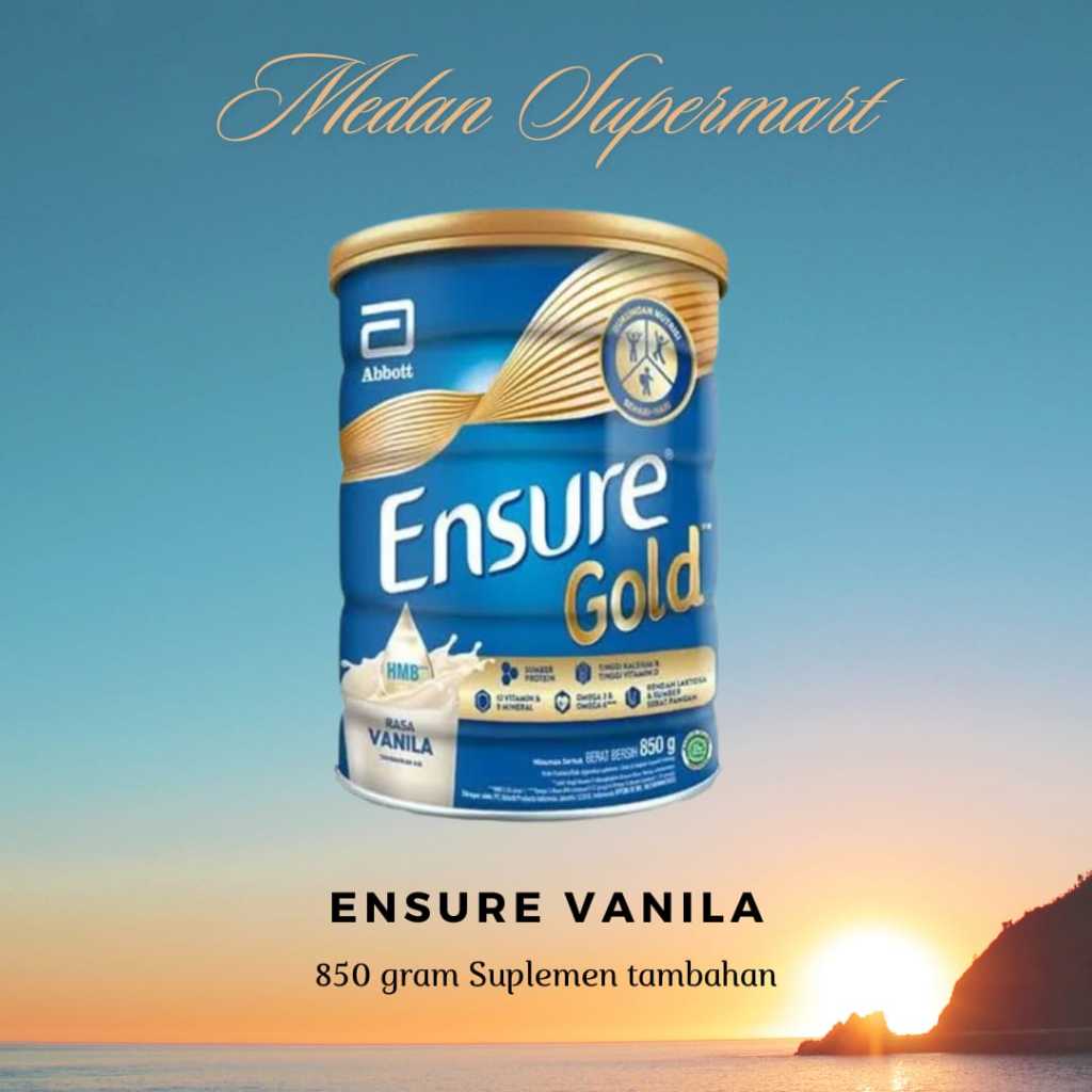 Jual Abbott Ensure Gold Vanila / Cokelat 850gr 380g susu vanilla coklat 850 gr / 850 g suplement ...