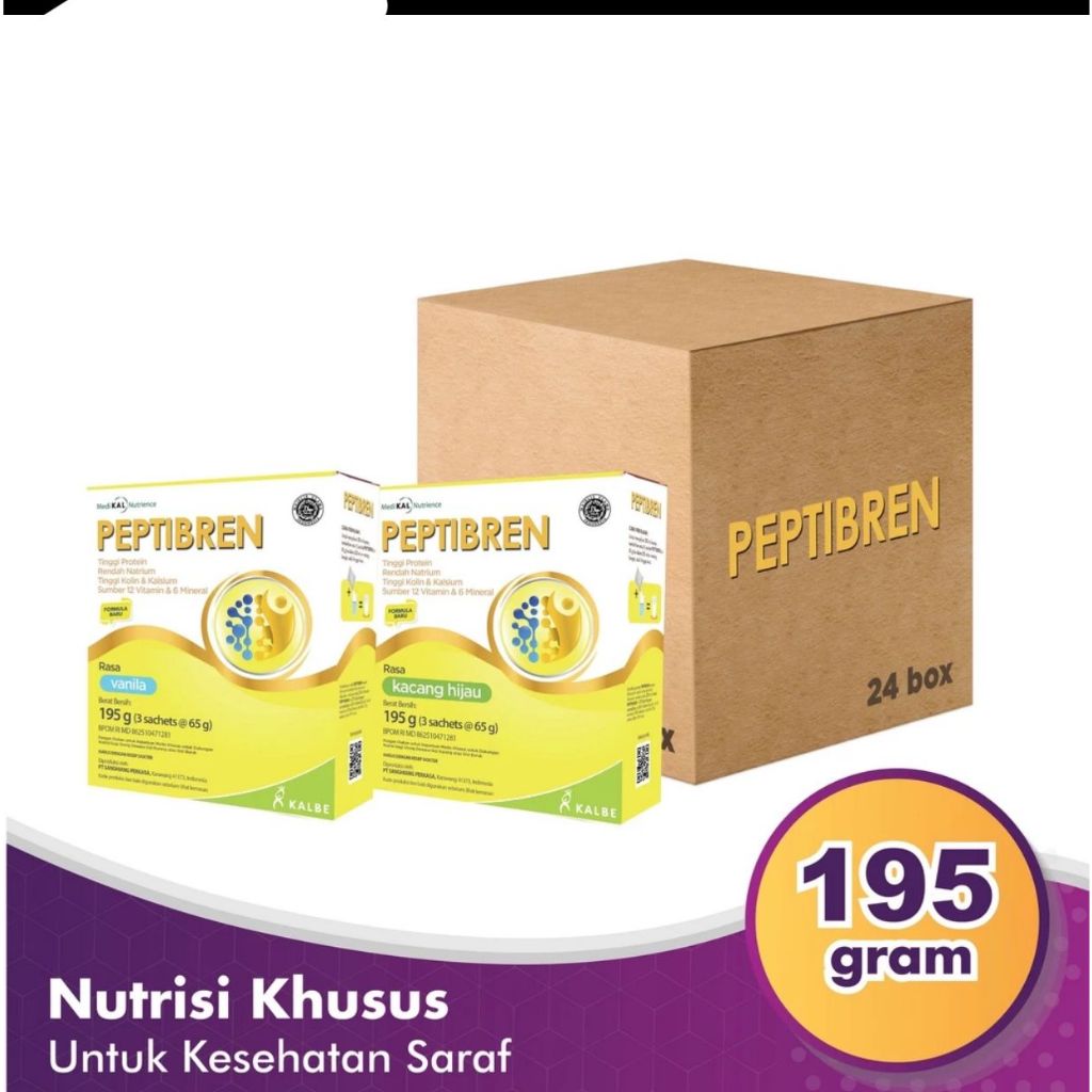 Jual PEPTIBREN - Nutrisi Tepat Pasien Stroke dan Mencegah Pikun (GROSIR ...