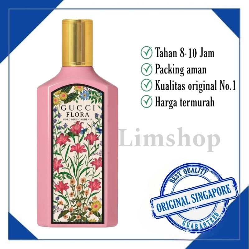 Jual PROMO Parfum GUCCI Flora Gorgeous Gardenia EDP 100ml (ORIGINAL ...