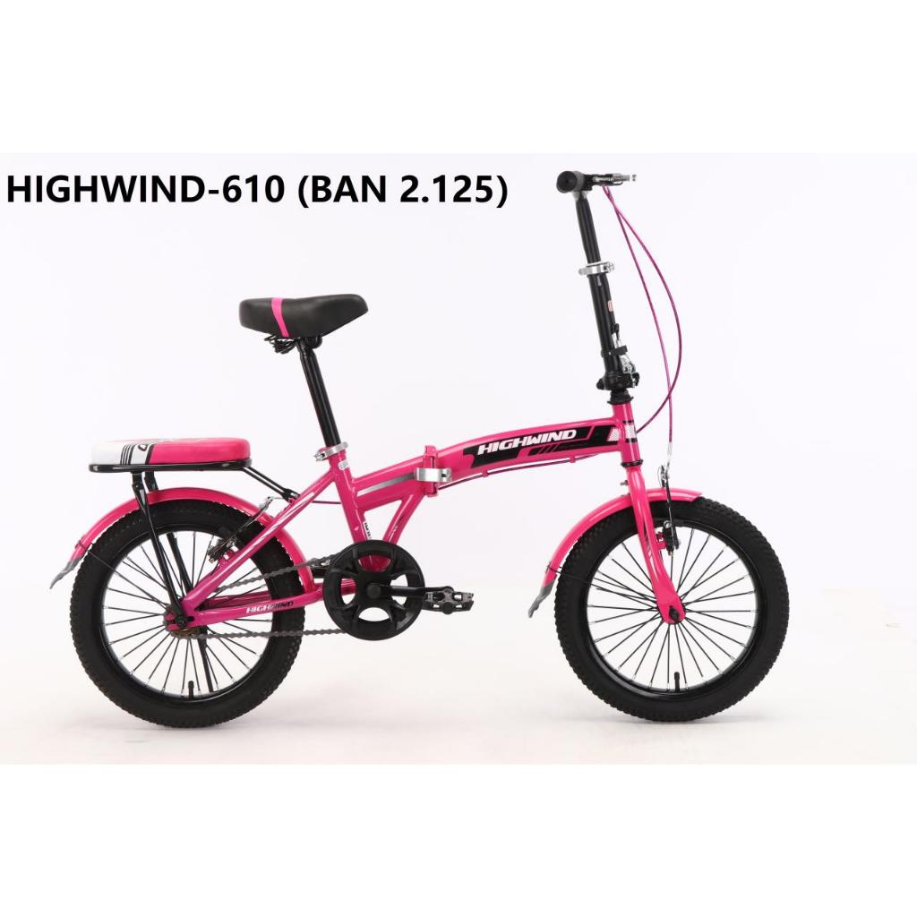 Jual Sepeda Lipat HIGHWIND 610 size 16 dan 20 untuk Remaja - Dewasa ...