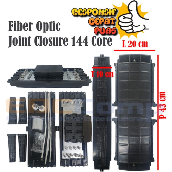 Jual Fiber Optic Joint Closure 144 Core / Joint Closure FO 144 Core ...