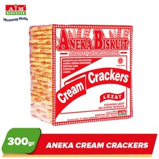 Jual AIM BISKUIT CREAM CRECKERS 300G | Shopee Indonesia