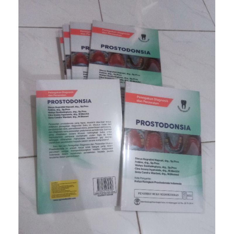 Jual Penegakan Diagnosis dan Perawatan PROSTODONSIA Diwya Nugrahini ...