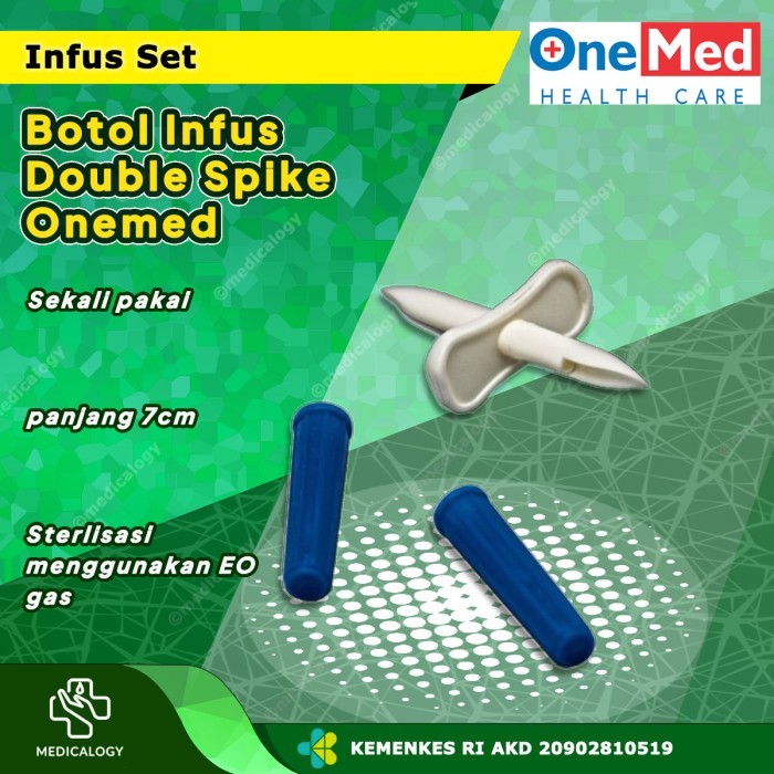 Jual Double Spike Infusion Onemed / Alat Penusuk Cairan Infus | Shopee ...