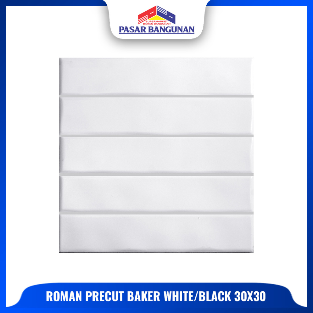 Jual Keramik Roman Pre Cut Baker 30x30 Glossy KW 1 | Shopee Indonesia