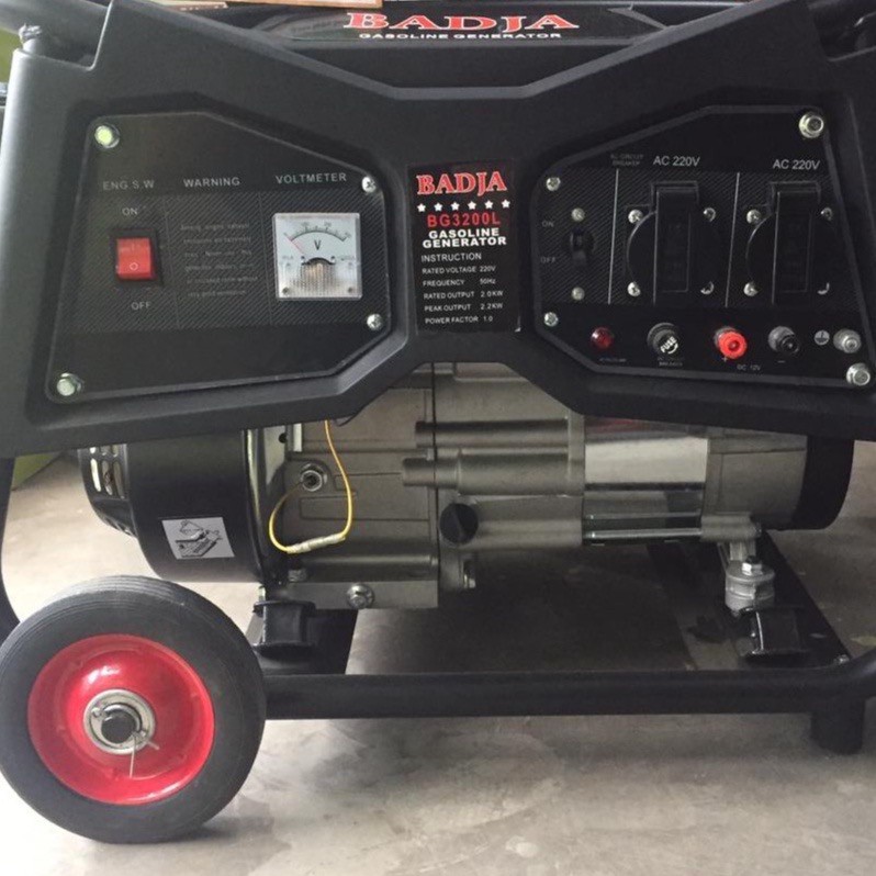 Jual GENSET BADJA BG3200L GENERATOR BADJA 2200W BG 3200 L | Shopee ...