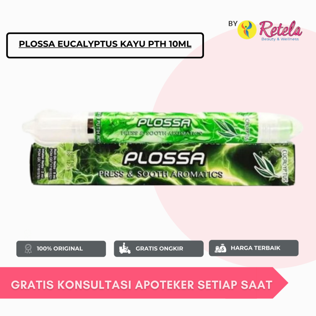 Jual PLOSSA PRESS & SOOTH AROMATICS EUCALYPTUS KAYU PUTIH 10ML | Shopee ...