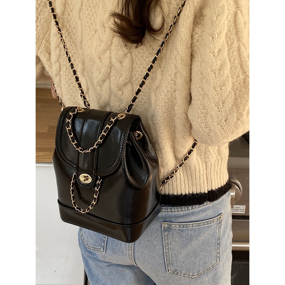 Jual DMTS083 Ransel Ember Mini Tas Selempang Bahu Saluran Tali Bahu ...