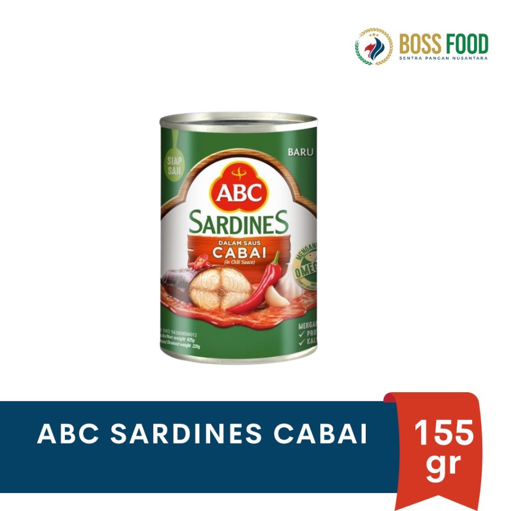 Jual ABC SARDINE CHILLI 155 GR | Shopee Indonesia