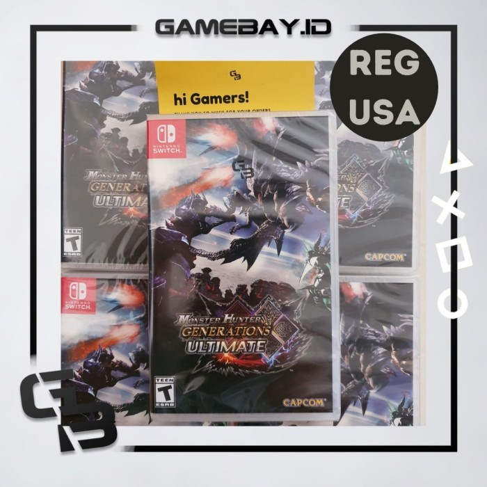 Jual Monster Hunter Generation Ultimate Nintendo Switch / MHGU | Shopee ...
