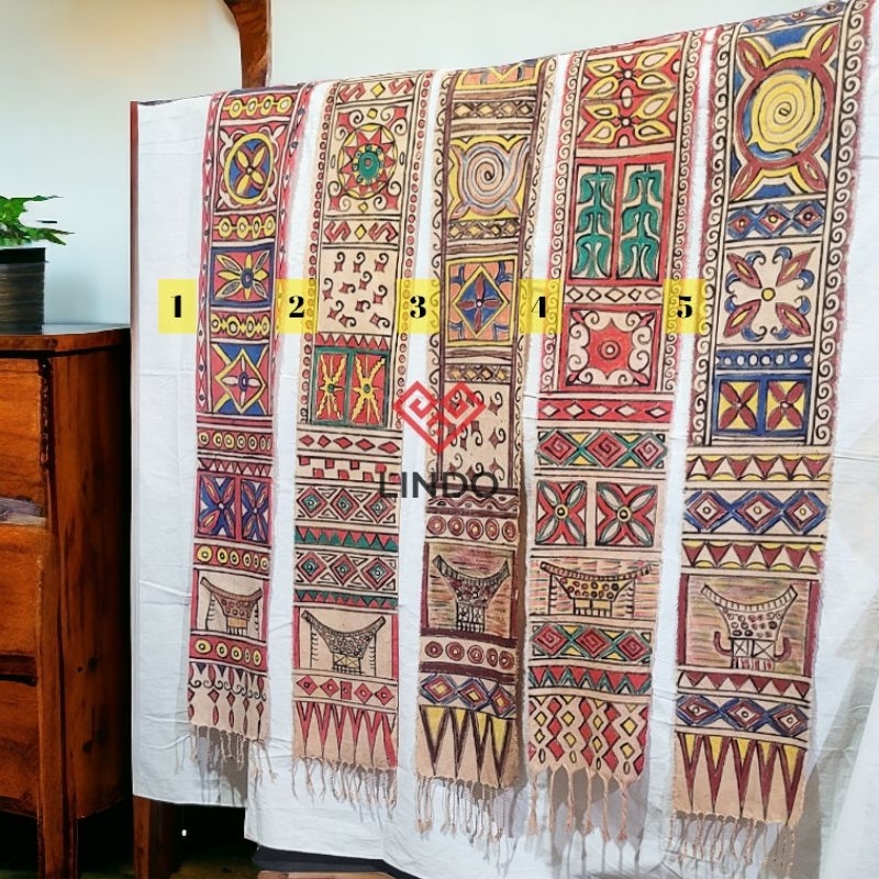 Jual Selendang Lukis Toraja (Kode: DF1012310) | Shopee Indonesia
