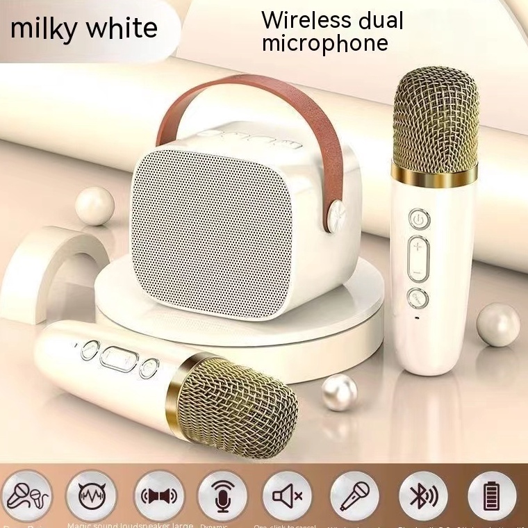 Jual Woz Wireless Mic Bluetooth Small Speaker Outdoor Mini Portable ...