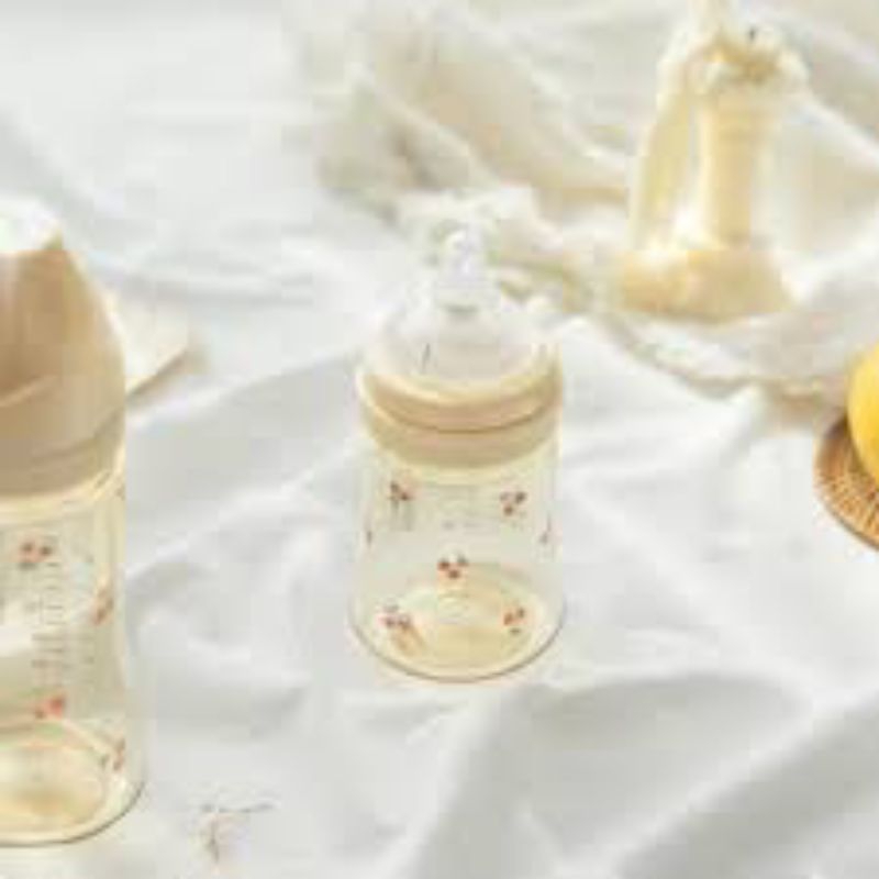 Jual Botol susu Grosmimi cherish - pure gold 200ml / Feeding Bottle | Shopee Indonesia