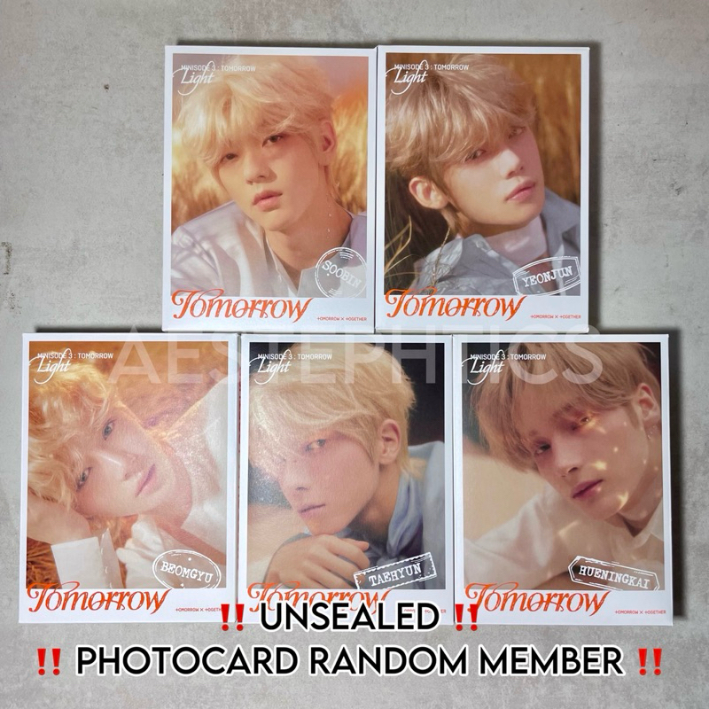 Jual [ READY ] TOMORROW X TOGETHER TXT Minisode 3: TOMORROW Light Ver ...