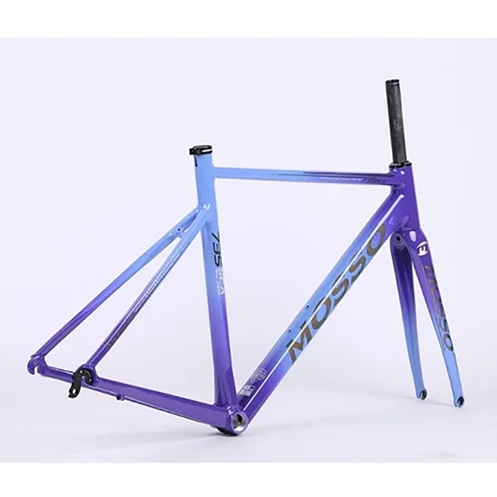 Jual Frame Road Bike MOSSO 735 SCA 700C Neptune Sky Rim Brake | Shopee ...