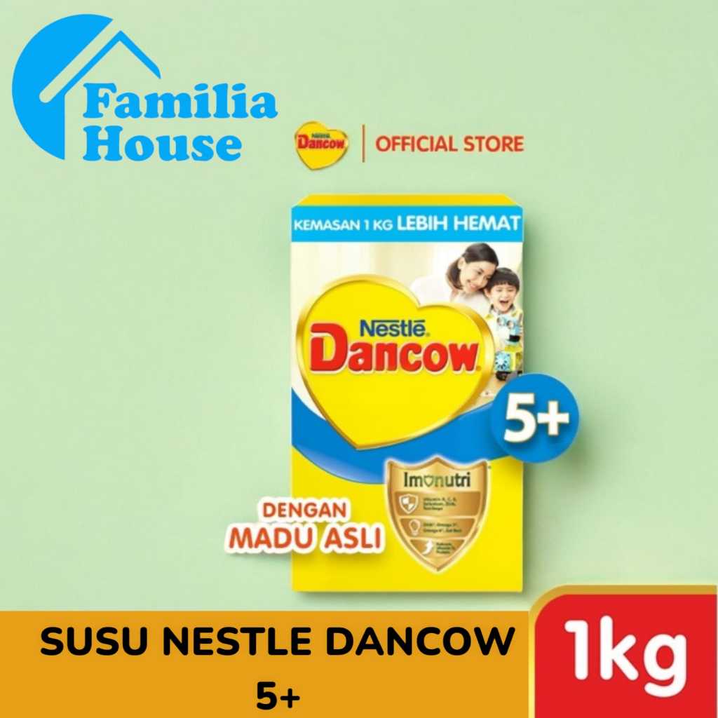 Jual Nestle Dancow 5+ dengan Susu Pertumbuhan Rasa Madu Box 1 kg ...