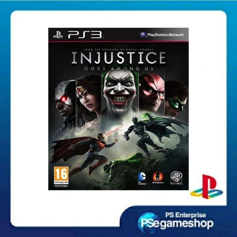 Jual Ps3 Injustice: Gods Among Us (Eng/preloved) | Shopee Indonesia