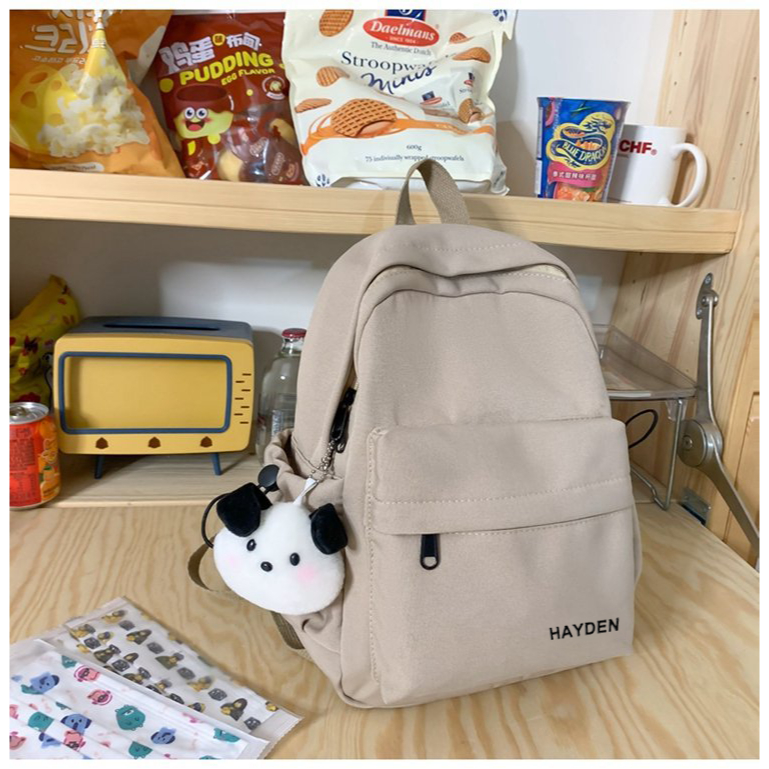 Jual Hayden Kiyale Bag Ransel Sekolah Kuliah Kekinian Tas Polos Size ...