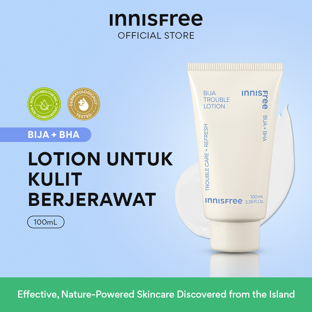Jual Innisfree Bija Trouble Lotion 100ml - Lotion untuk Kulit ...