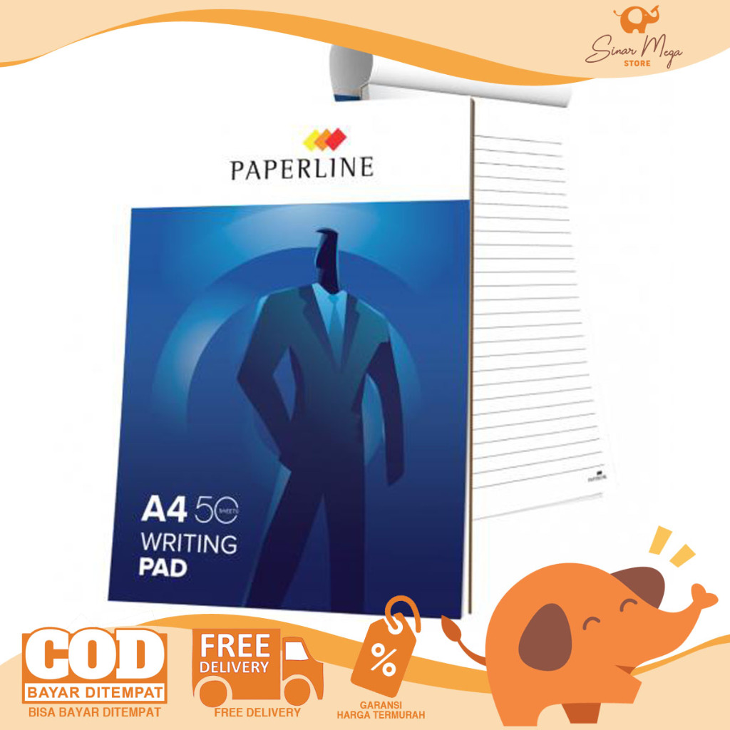 Jual Paperline Writing Pad Notes A4 | Shopee Indonesia