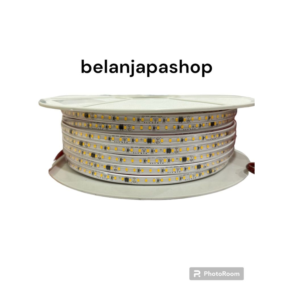 Jual YAMASAKI LED Selang LED Strip 220V CUT 10CM / 120L / 10M - FREE SOCKET | Shopee Indonesia