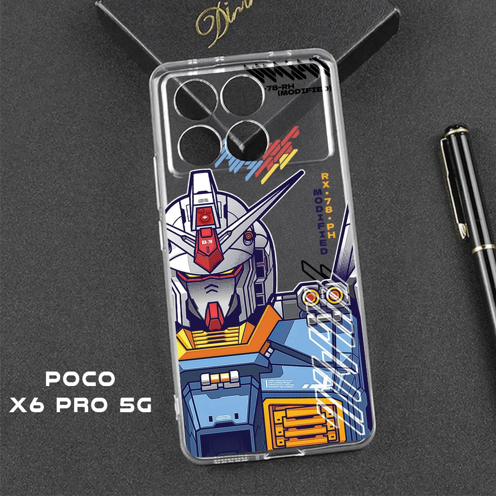 Jual Case POCO X6 X6 PRO TERBARU SevenCase [ GUNDAM ] Casing Hp ...