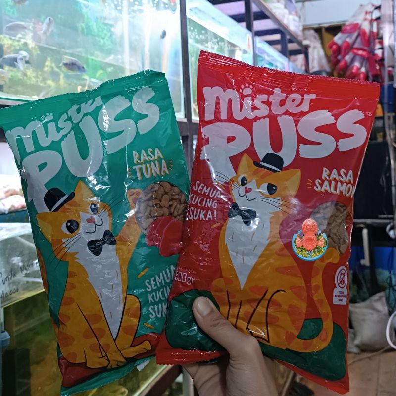 Jual MISTER PUSS 500gram Mr Pus Makanan Kucing Dry Food Makan Sehat ...