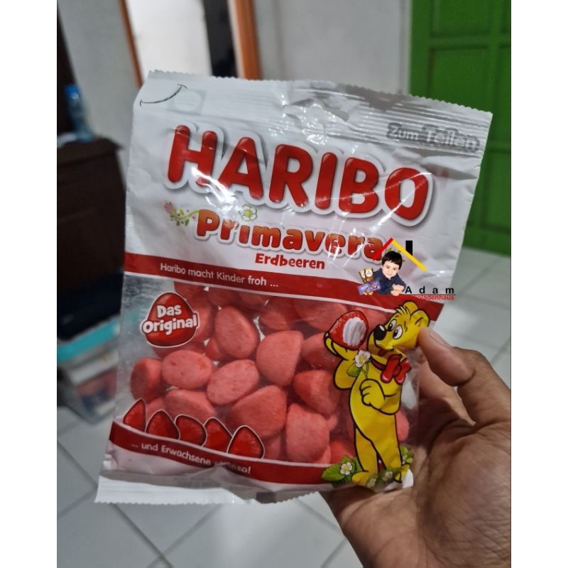 Jual Haribo Primavera Strawberry | Shopee Indonesia