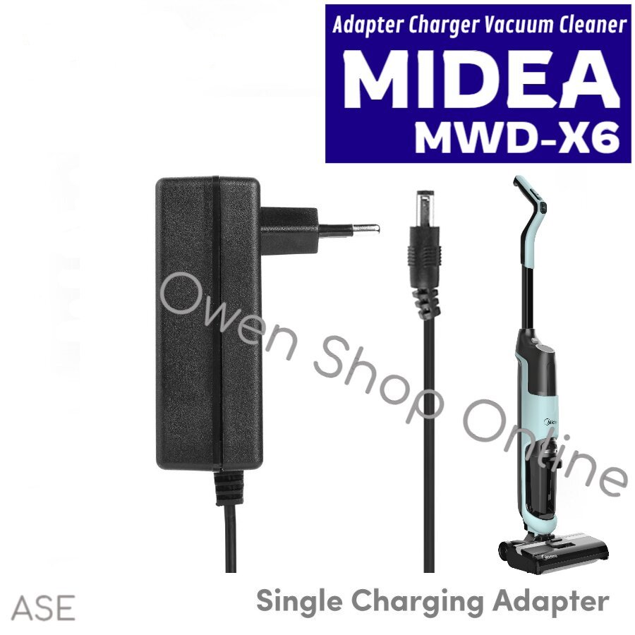 Jual Adaptor Charger Midea MWD-X6 Vacuum Cleaner Adapter Vakum MWDX6 ...