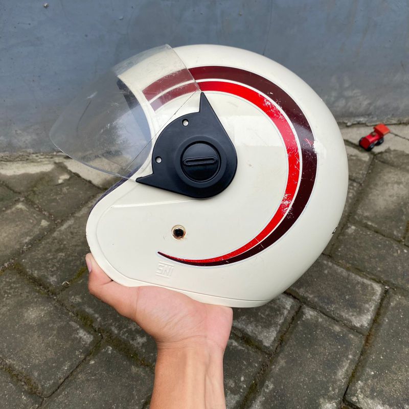 Jual helm scoopy helm scoopy putih helm scoopy original | Shopee Indonesia