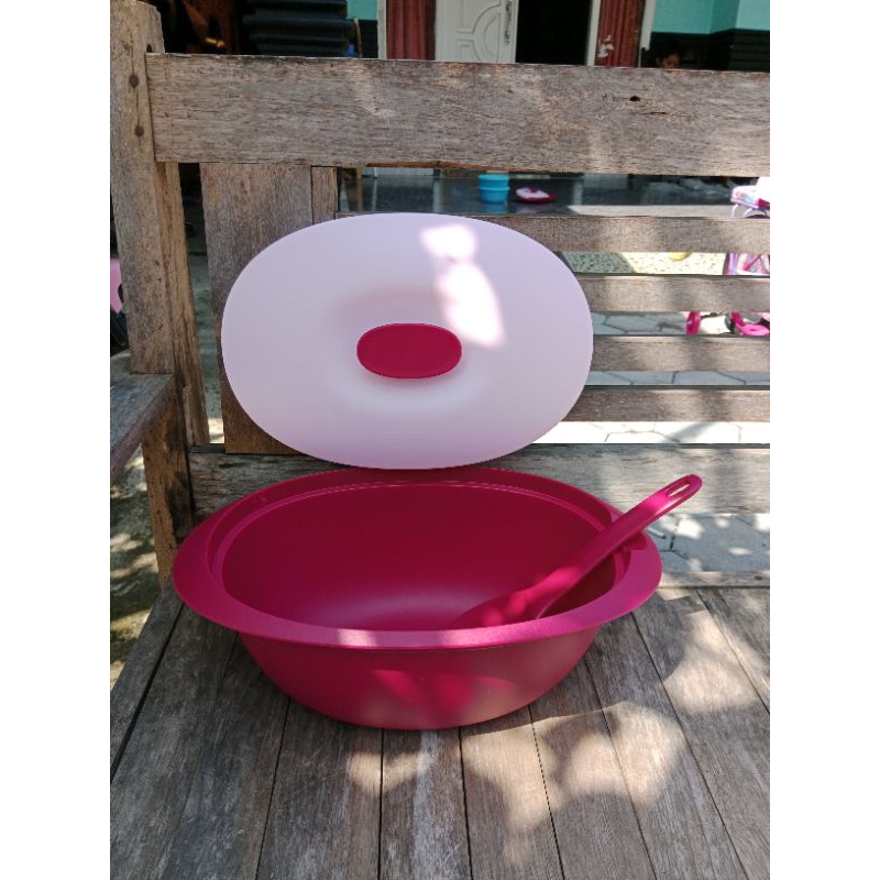 Jual tupperware blossom rice server (wadah nasi) | Shopee Indonesia