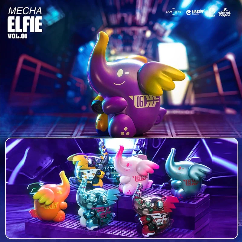 Jual LamToys Mecha Elfie Vol.01 Blind Box Vinyl Figure | Shopee Indonesia