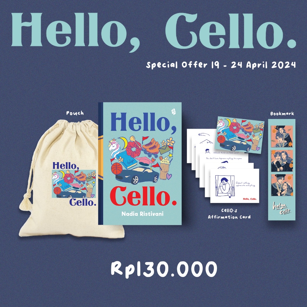Jual Special Offer Novel - Hello, Cello - Nadia Ristivani - Bukune ...