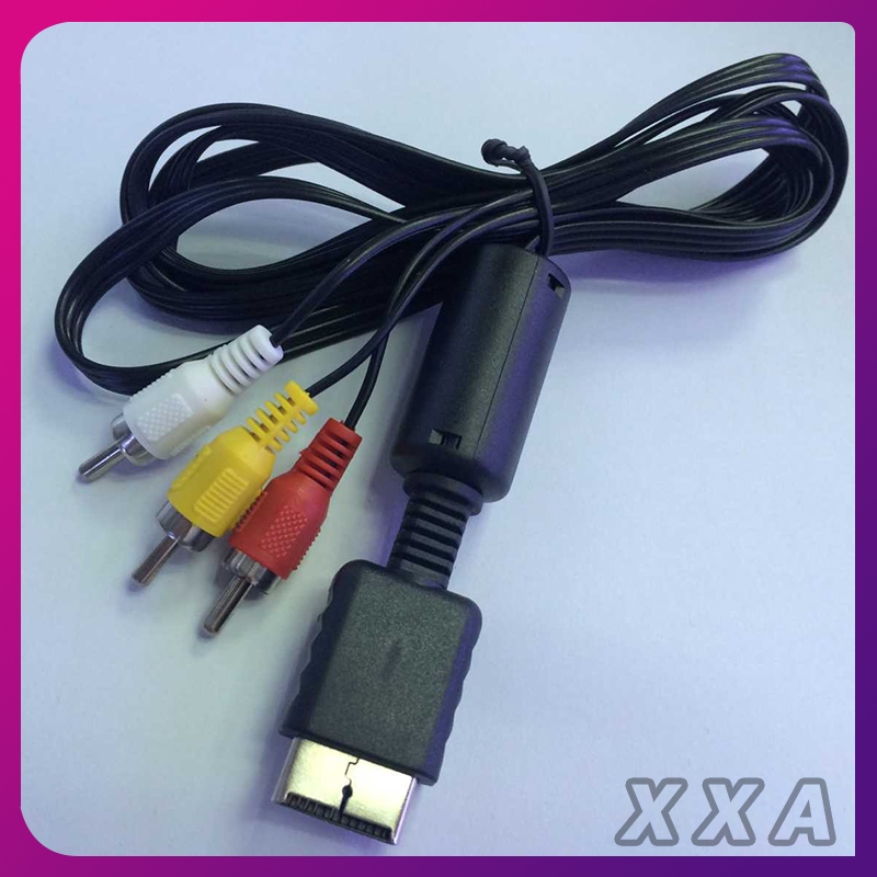 Jual Kabel av rca ps1 ps2 ps3 kabel audio video PlayStation | Shopee ...