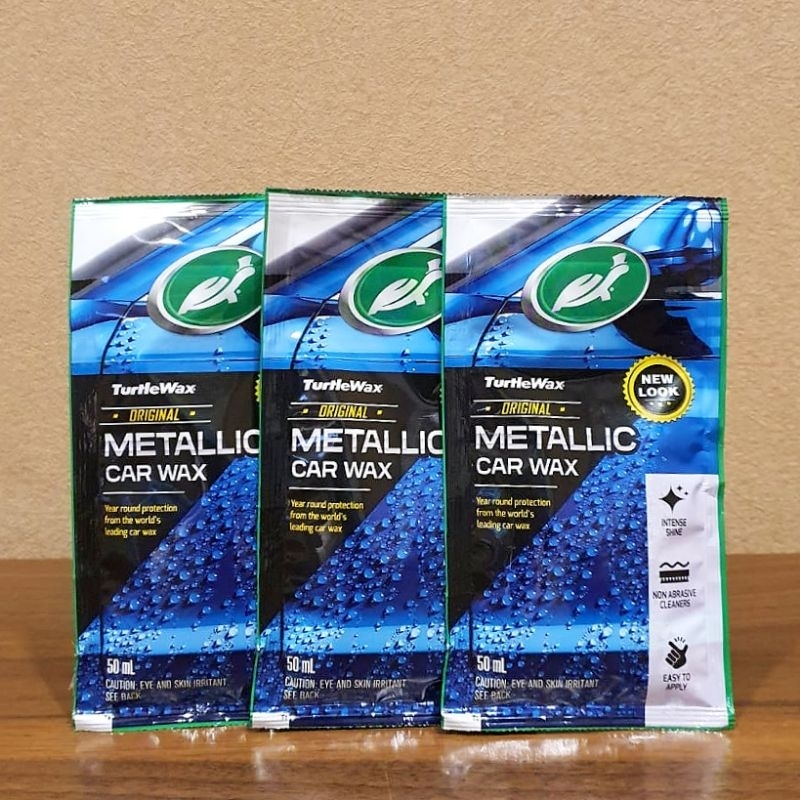 Jual Turtle Wax Metallic Wax Original (Sachet) | Shopee Indonesia