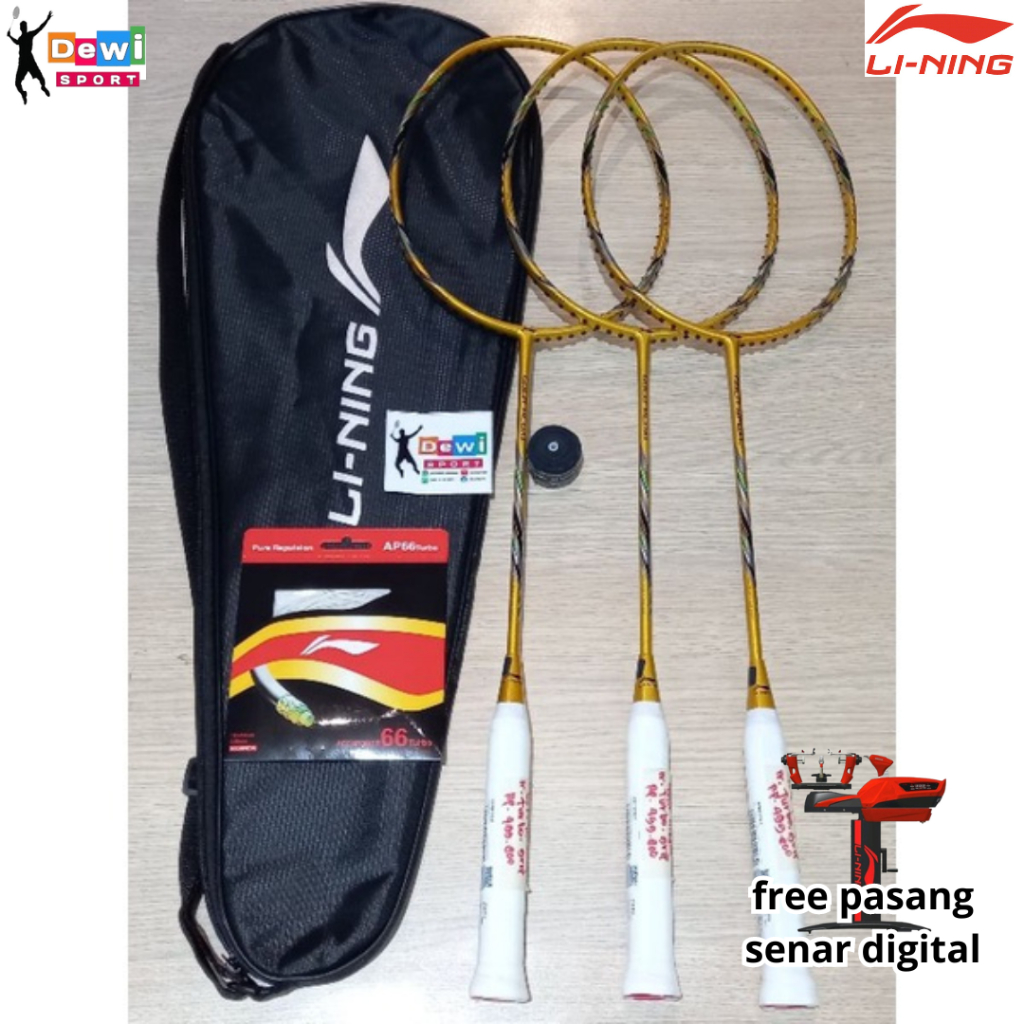 Jual Raket Badminton LI-NING SUPER SERIES GOLD MEDAL Limited Edition ...