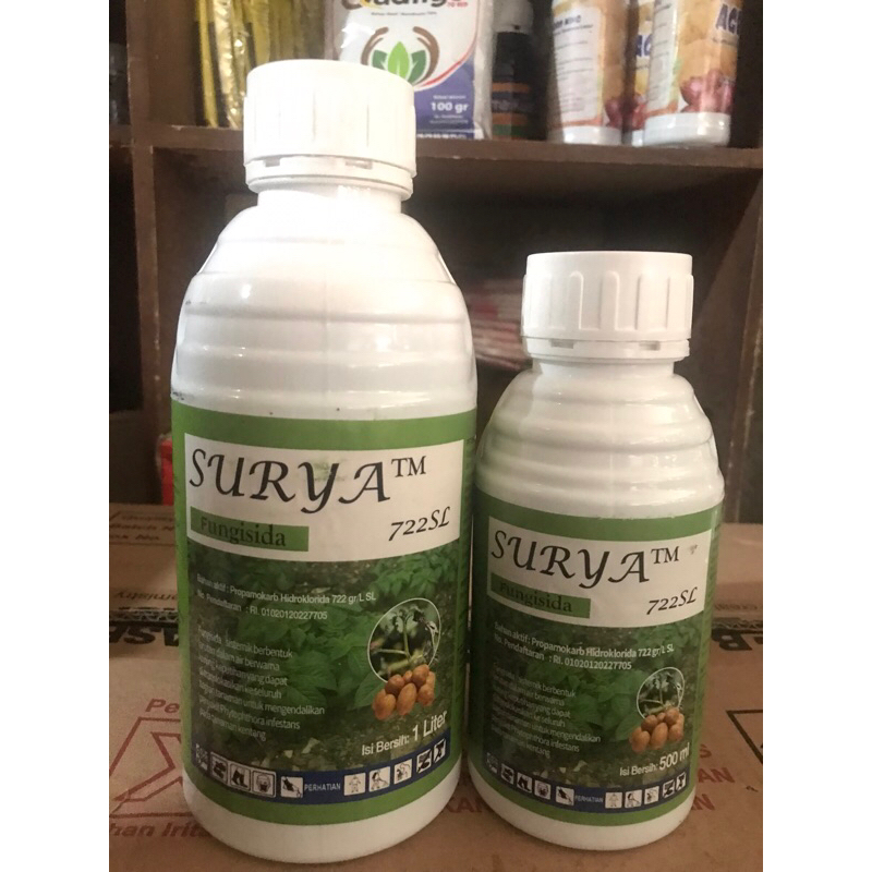 Jual Fungisida Sistemik SURYA 722 SL (propamocab hidroklorida 722g/l ...