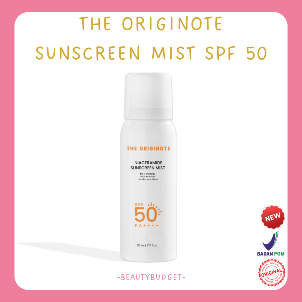 Jual The Originote Niaceramide Sunscreen Mist SPF 50 PA++++ - Sunscreen ...