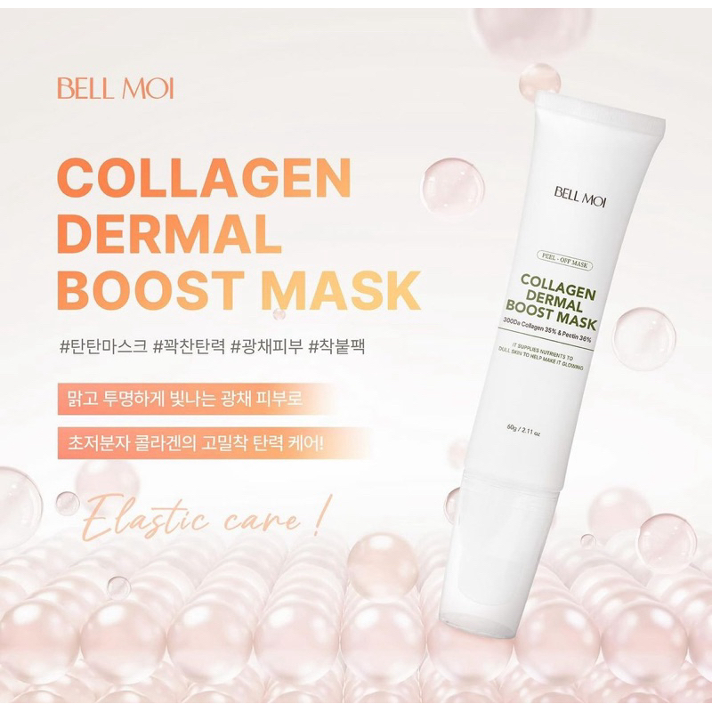Jual Collagen Dermal Boost Mask / collagen mask with stem cell | Shopee ...