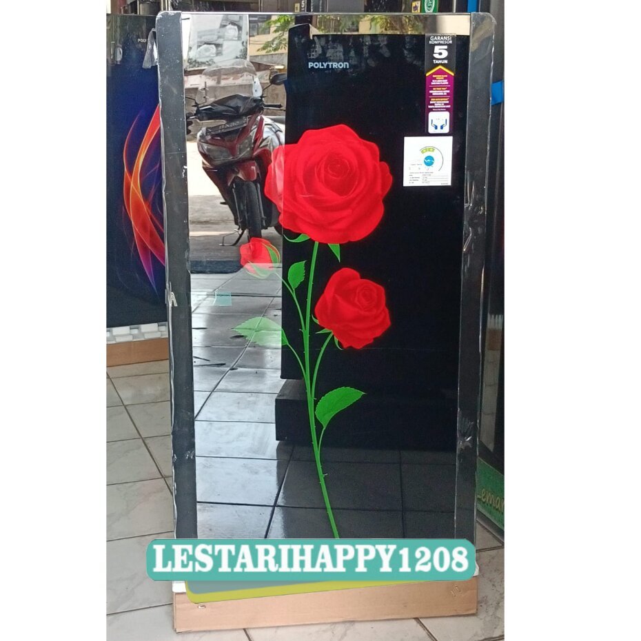 Jual Kulkas Polytron 1 Pintu Belleza 160 liter PRA 16 CRX/DRX/DMY Luar ...